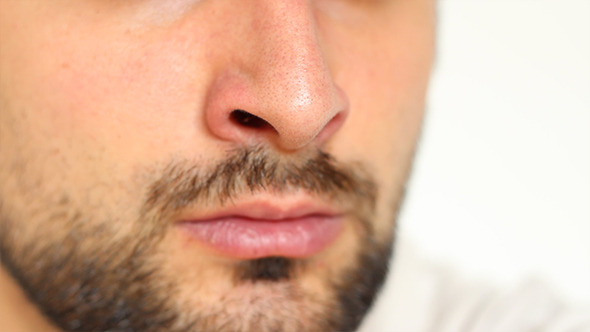 Nose Inhalation, Stock Footage | VideoHive