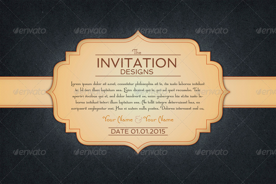 Invitation Card Backgrounds, Graphics | GraphicRiver
