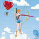 Cupid and a Loving Couple, Vectors | GraphicRiver