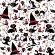 Halloween Seamless Pattern with Witch Things, Vectors | GraphicRiver