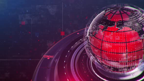 News Broadcast Background Right 4k Loop, Motion Graphics | VideoHive