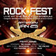 Rock Fest Concert Flyer, Print Templates | GraphicRiver