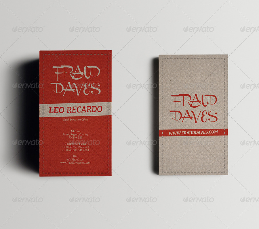 Jeans Business Card, Print Templates | GraphicRiver