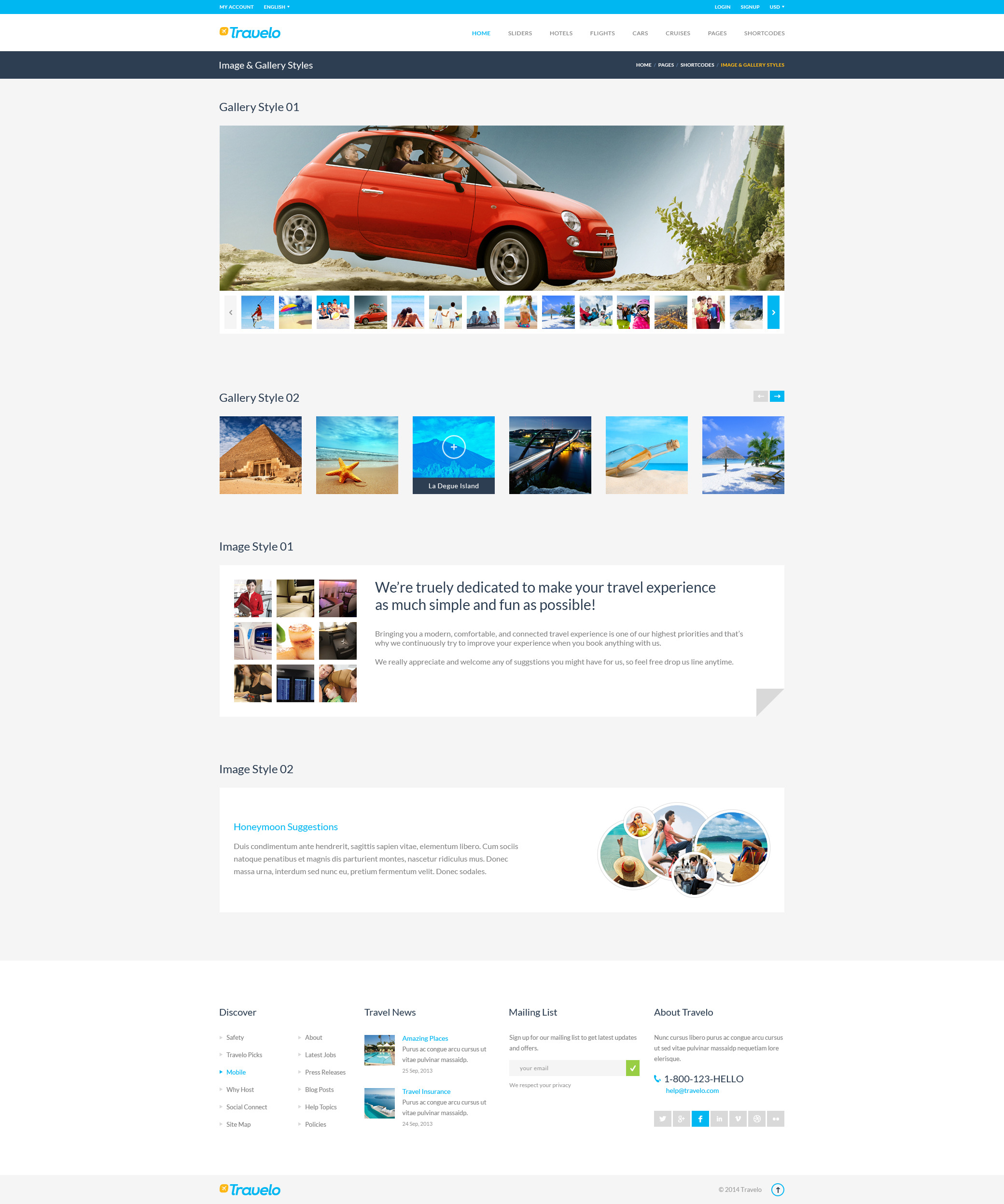 Travelo - Mega PSD Pack by GfxPartner | ThemeForest