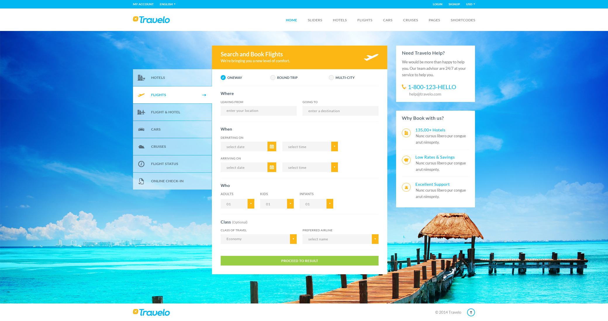 Travelo - Mega PSD Pack by GfxPartner | ThemeForest