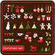 Set of Christmas Design Elements and Cards, Vectors | GraphicRiver
