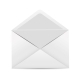 White Envelope Icon Vector Illustration, Vectors | GraphicRiver