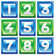 Numbers Icon Set, Vectors | GraphicRiver