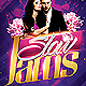 Slow Jams Party Flyer, Print Templates | GraphicRiver