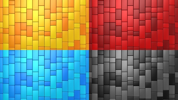 Moving Rectangles Background, Motion Graphics | VideoHive