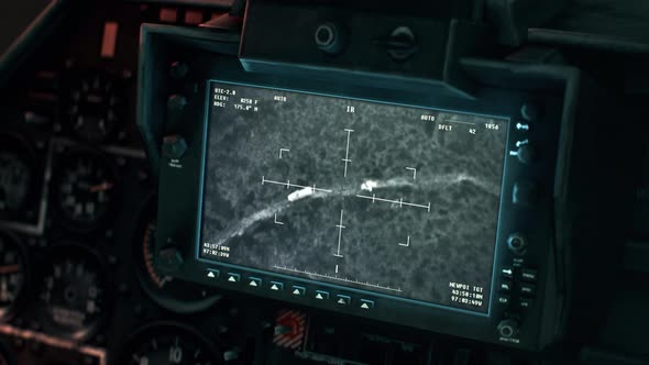 Modern Missile Weapon Interface In Helicopter Used To Combat Terrorists ...