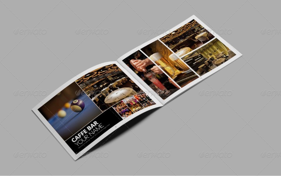 Caffe Bar Portfolio Brochure, Print Templates | GraphicRiver