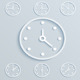 Paper Clock, Vectors | GraphicRiver