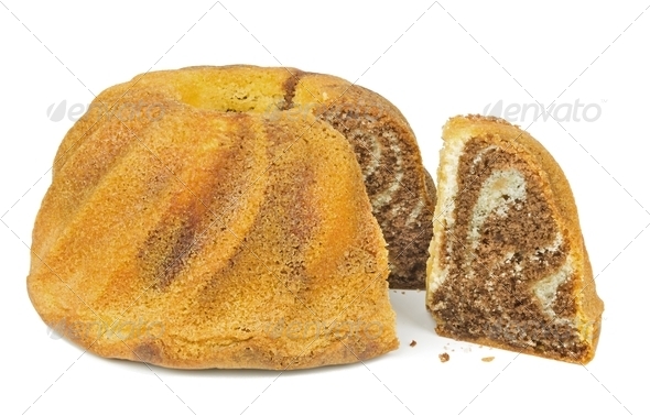 Marble Sponge Cake Stock Photo by gcpics | PhotoDune