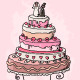 Wedding Cake Cartoon, Vectors | GraphicRiver
