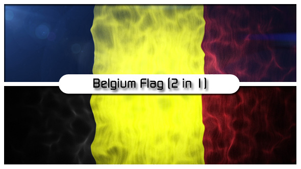 Belgium Flag (2 in 1), Motion Graphics | VideoHive