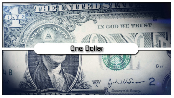 One Dollar, Motion Graphics | VideoHive