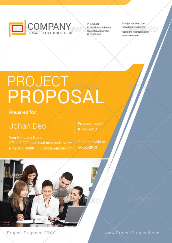 Project Proposal Template Vol-02, Print Templates | GraphicRiver