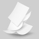 Falling Paper Sheets., Vectors | GraphicRiver