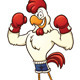 Boxing Chicken, Vectors | GraphicRiver