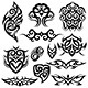 Tattoo Set, Vectors | GraphicRiver