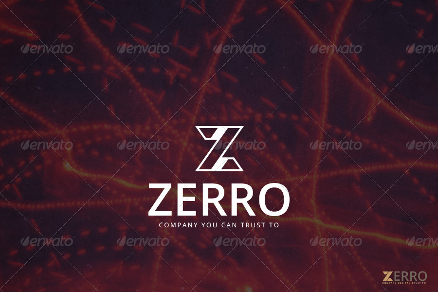 Zerro Letter Z Logo Template, Logo Templates | GraphicRiver