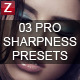 3 Pro Sharpness Presets, Add-ons | GraphicRiver