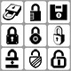 Lock Icons Set, Vectors | GraphicRiver