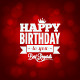 Happy Birthday Sign Design Background, Vectors | GraphicRiver