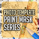 Paint Mask Photo Template v1, Graphics | GraphicRiver