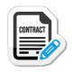 Business or Work Contract Signing Icons Set, Vectors | GraphicRiver