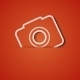 Orange Camera Background, Vectors | GraphicRiver