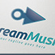 Stream Music Logo, Logo Templates | GraphicRiver