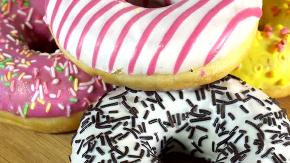 Rotating donuts, Stock Footage | VideoHive