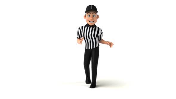 Fun 3D cartoon Referee dancing, Motion Graphics | VideoHive