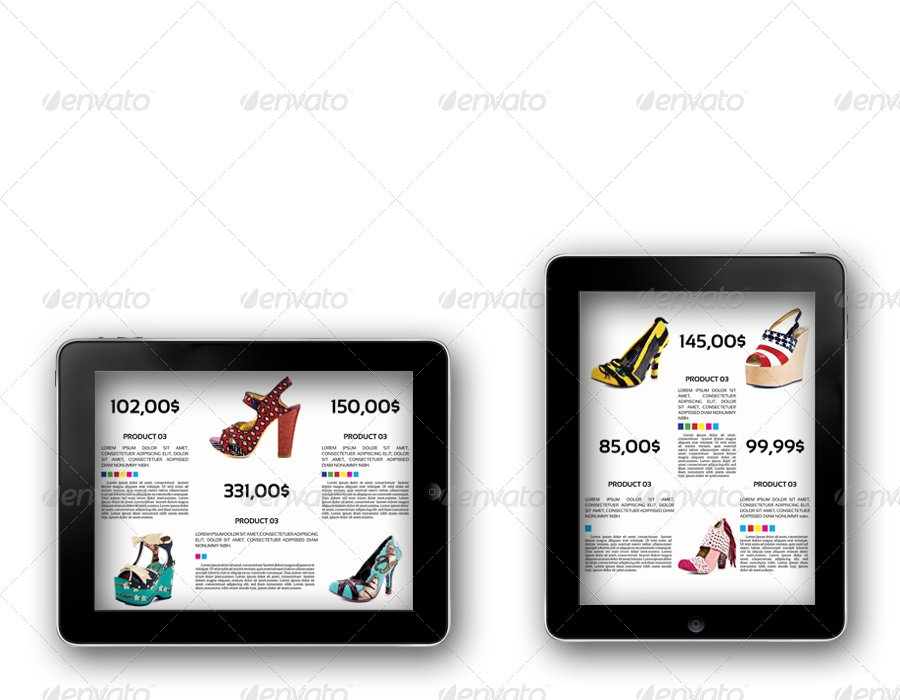 iPad & Tablet Square Product Brochure, ePublishing | GraphicRiver