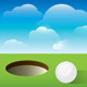 Vector Golf Background Putting Green, Vectors | GraphicRiver