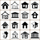 16 House Icons Set, Vectors | GraphicRiver