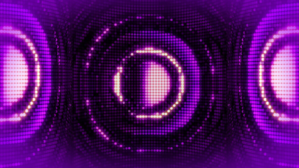 Purple circles loop stage, Motion Graphics | VideoHive