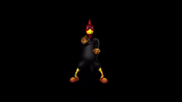 Cartoon Rooster Dance 5, Motion Graphics | VideoHive