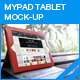 MyPAD Tablet Screen Mock-up, Graphics | GraphicRiver