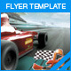 F1 Grand Prix Flyer, Print Templates | GraphicRiver