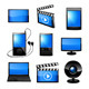 Media Icon Set, Vectors | GraphicRiver