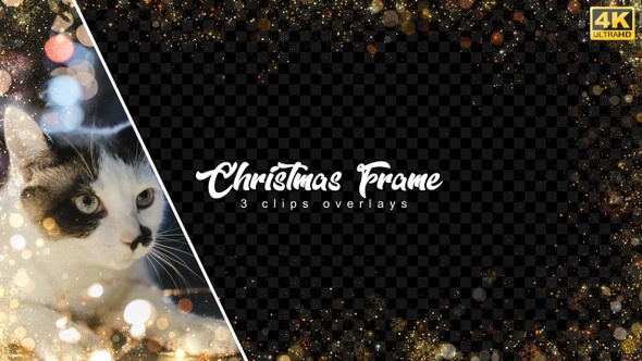 Christmas Frame Overlays, Motion Graphics | VideoHive