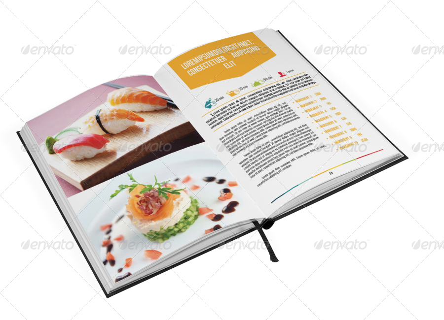 The Cook Book, Print Templates | GraphicRiver