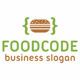 Food Code Logo, Logo Templates | GraphicRiver