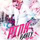 Pink Party Flyer, Print Templates | GraphicRiver