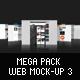 Mega Pack WEB Mock-Up 3, Graphics | GraphicRiver