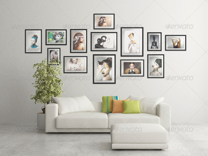 Art Wall Mock-Up Vol.2, Graphics | GraphicRiver