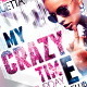 My Crazy Time Party Flyer Template, Print Templates | GraphicRiver